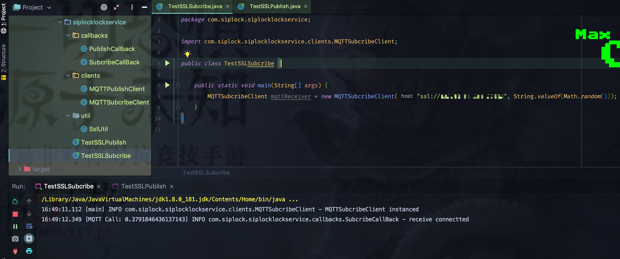 JAVA使用ssl方式连接mqtt_java mqtt添加证书连接-CSDN博客