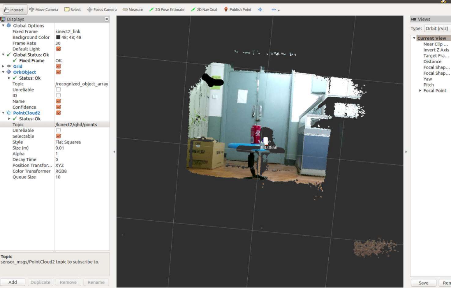 Ubuntu16.04+ ROS kinetic 使用kinect2 ORK功能包 linemod算法实现可乐罐识别_linemod ros-CSDN博客