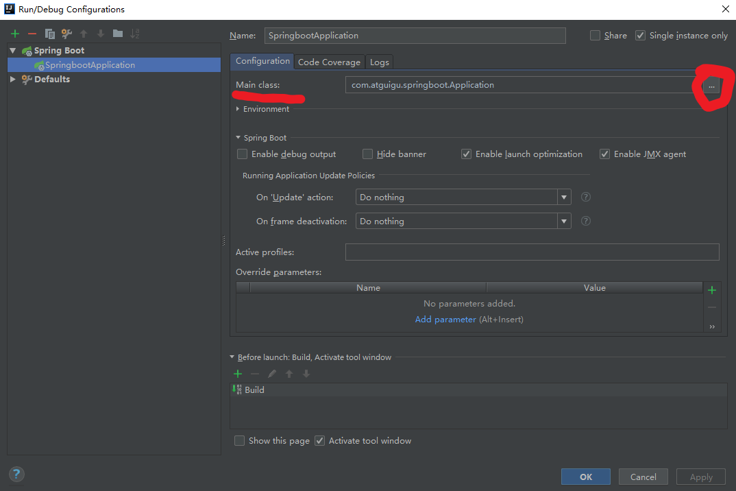 Idea打开springboot项目无法加载主类 Idea Spingboot 启动cant Load Configuration Applicati Csdn博客