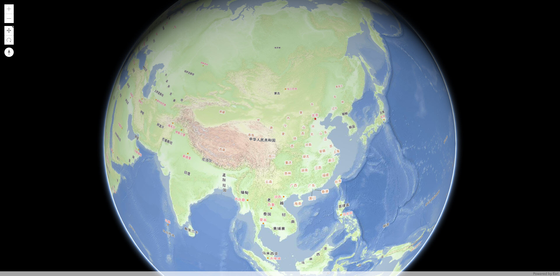 Arcgis Api For Javascript410加载天地图（墨卡托投影）arcgis Api For Javascript的加载地图中心 Csdn博客