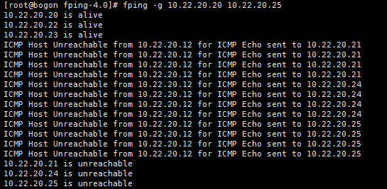 Fping命令批量ping地址_fping同时ping多个地址-CSDN博客