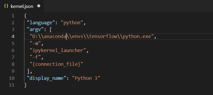 Jupyter Notebook出现kernel error FileNotFoundError: [WinError 2] 系统找不到指定的文件_jupyter notebook找不到系统 ...