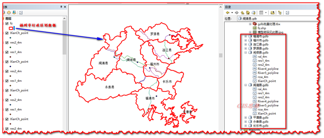 Arcgis之gdb（文件地理数据库）批量处理（20190115）arcgis批量裁剪gdb数据库 Csdn博客 