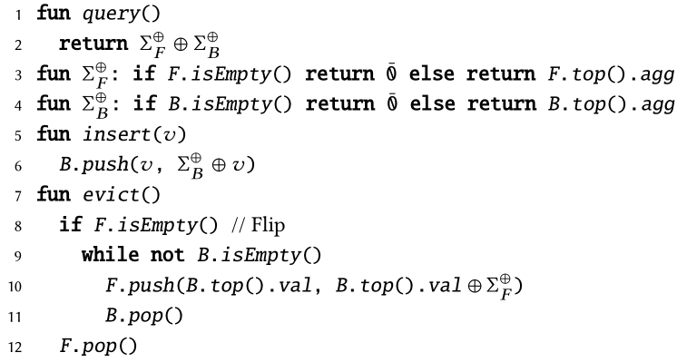 Stream Processing：滑动窗口的聚集（aggregation）操作的优化算法讲解_scotty: efhcient window aggregation for out-of ...