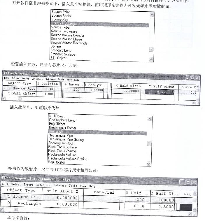 Zemax，LightTools中LED光源设置总结_zemax怎么设置光源-CSDN博客