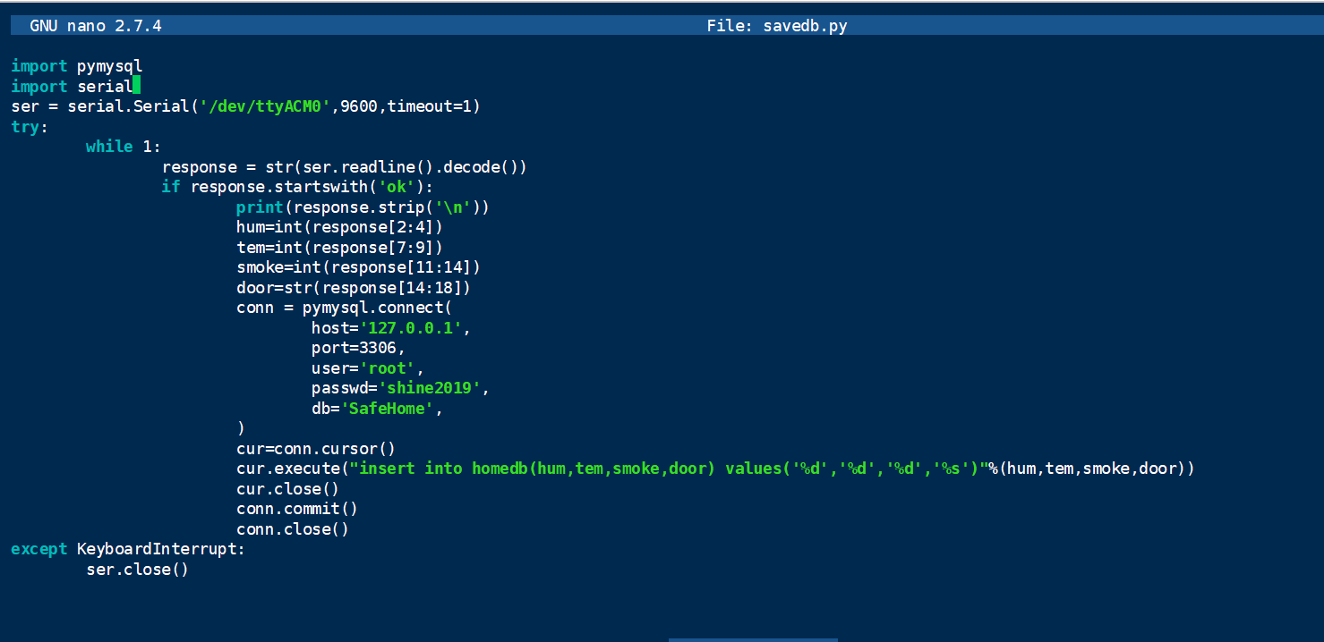 Arduino树莓派mysql：将传感器采集的数据存入数据库踏雪 寻梅的博客 Csdn博客arduino数据写入数据库