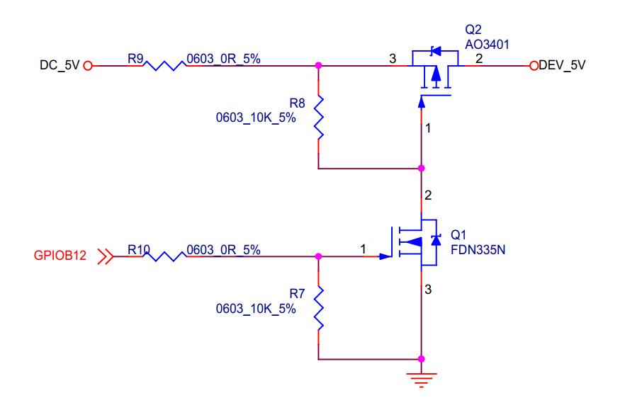 【电子电路】AO3401控制3.3V 5V电源电路 - 程序员大本营