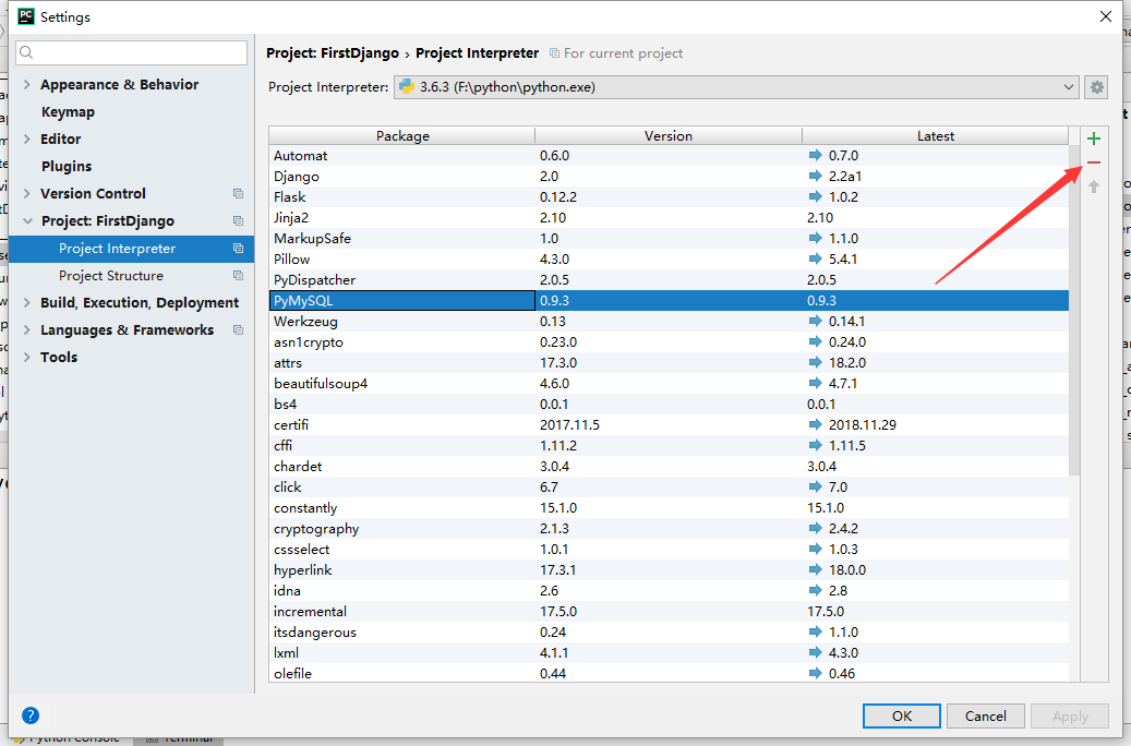 Pycharm中的Django项目连接mysql数据库（包含出现的错误）_pycharm django连接mysql-CSDN博客