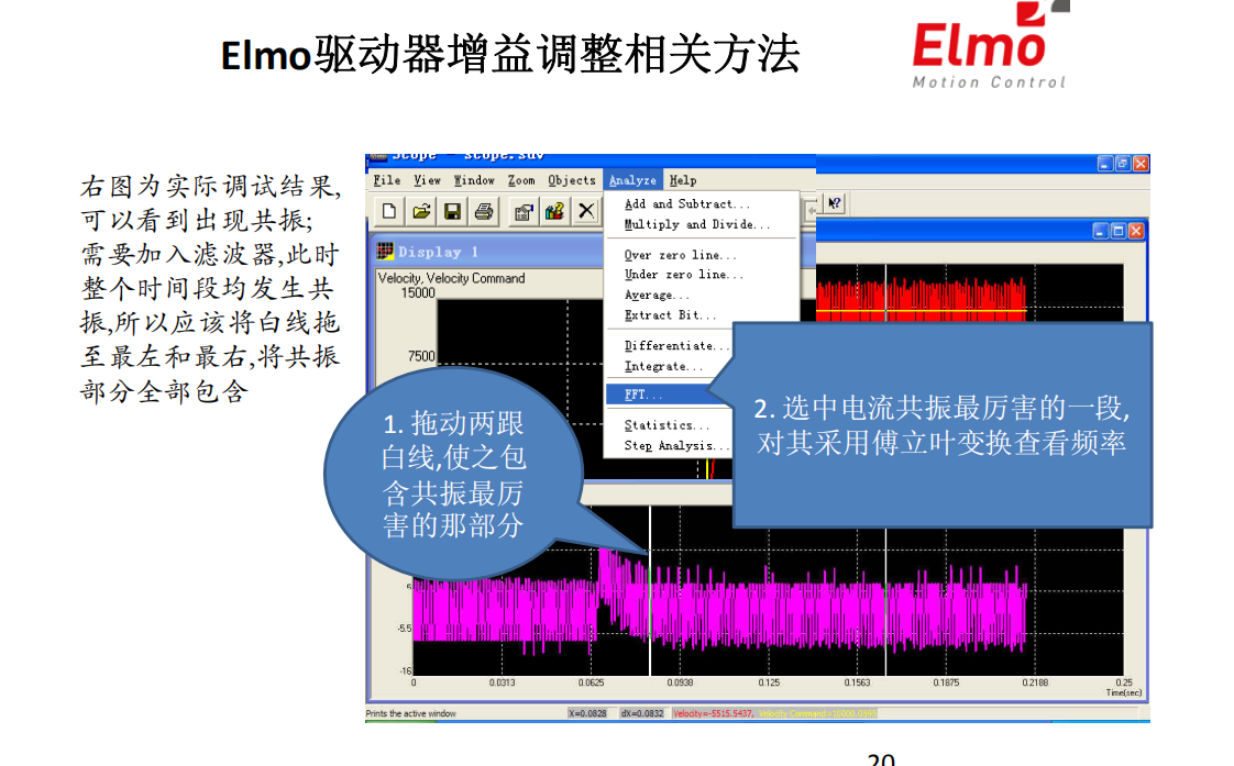 MAXON RE40直流有刷电机在Elmo SimplIQ cello系列驱动器的增益调节_elmo composer scope y轴单位调整-CSDN博客