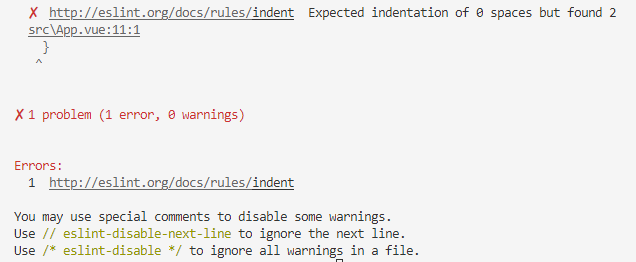 干掉vue项目中超级烦人的eslint严格开发，解决errors and 0 warnings potentially fixable with the `--fix` option ...