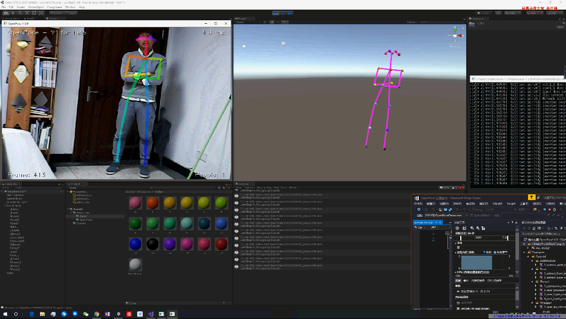 OpenPose的Unity3D实现_openpose unity-CSDN博客