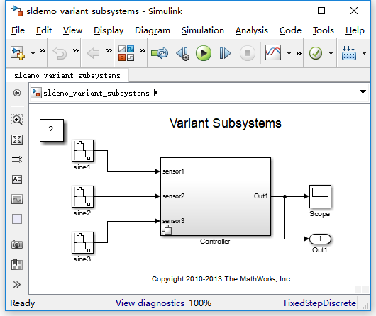 simulink仿真demo临摹笔记之可变子系统(variant_subsystems)_simulink可变子系统-CSDN博客