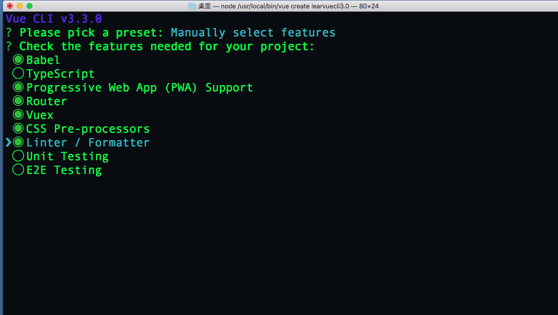 vue-cli3.0创建项目，vue-cli3.0各项配置与安装， vue-cli3.0 上手教程 （一）_vue3cli-CSDN博客
