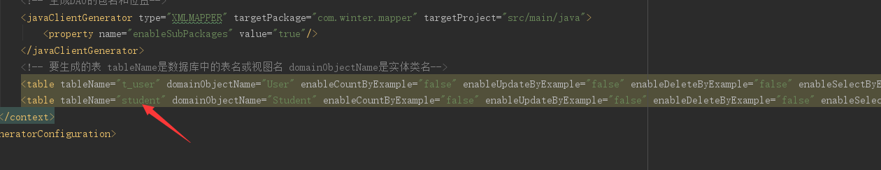 springboot中使用利用mybatis-generator自动生成代码（很详细）_springboot 执行mybatis-generator:generate -e-CSDN博客