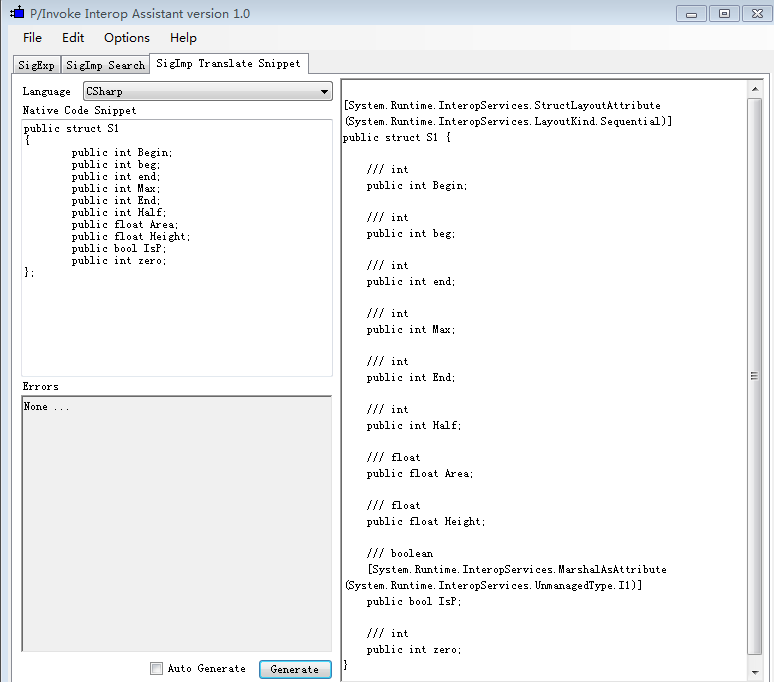 P/Invoke Interop Assistant工具的使用方法-CSDN博客