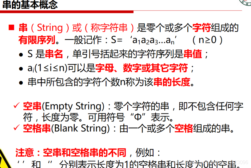 《数据结构》 第四章 串 知识梳理第四章串与数组知识 Csdn博客