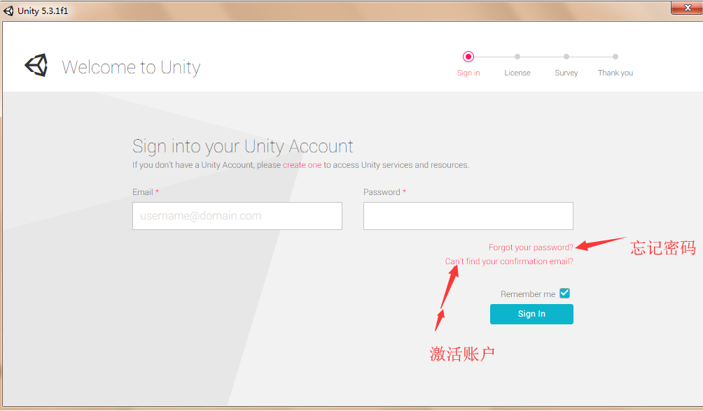 unity注册登录账户5.3.1f1古董_unifrog怎么注册-CSDN博客