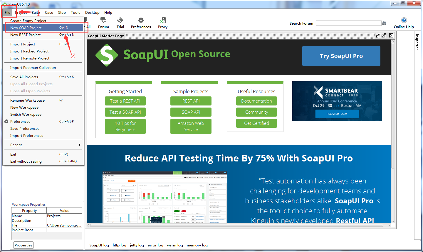 SoapUI调试接口（wsdl）_soapui接口测试教程-CSDN博客