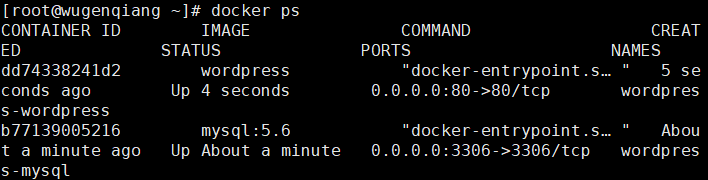 Centos7中用Docker搭建WordPress博客_centos7 docker 安装 wordpress-CSDN博客