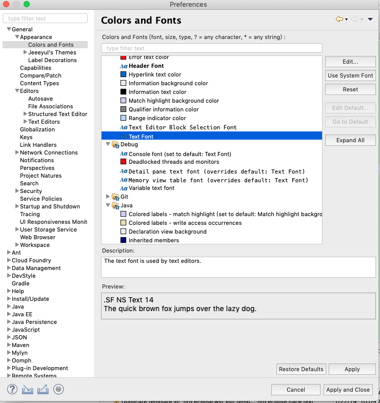eclipse设置保护色（颜色和xcode一样）、主题下载更换，以及这只导出_eclipse syntax coloring-CSDN博客