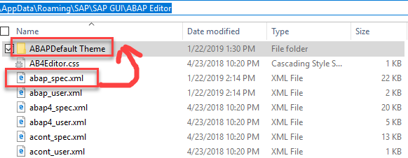 将ABAP编辑器设置为黑色主题（Default Theme vs. Dark Theme）_abap 黑色-CSDN博客