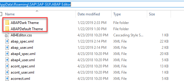 将ABAP编辑器设置为黑色主题（Default Theme vs. Dark Theme）_abap 黑色-CSDN博客
