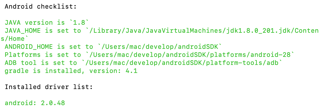 Macaca实战之一：环境搭建（亲测好用）_macaca reliable-CSDN博客