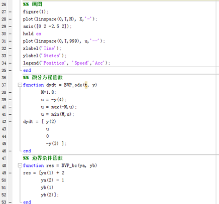 两点边值问题求解---bvp4c函数-CSDN博客