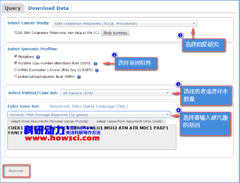 cBioPortal数据库使用_cbioportal数据库怎么用-CSDN博客