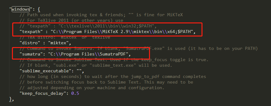 windows下安装Sublime+Miktex+Sumatrapdf配置LATEX环境_wsl vimtex sumatrapdf-CSDN博客