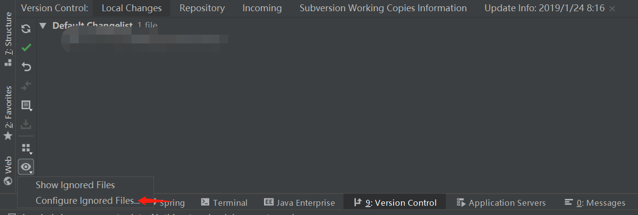 idea中的插件svn设置忽略文件_idea2023 mac设置svn 无法忽略_EastChilde的博客-CSDN博客