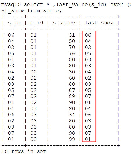 SQL中分析函数first_value(),last_value，sum() over(partition by...)详解_firstvalue函数-CSDN博客