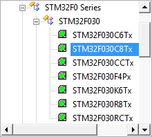 Keil uVision5 创建工程（STM32F030C8T6）_stm32f030 keill5-CSDN博客