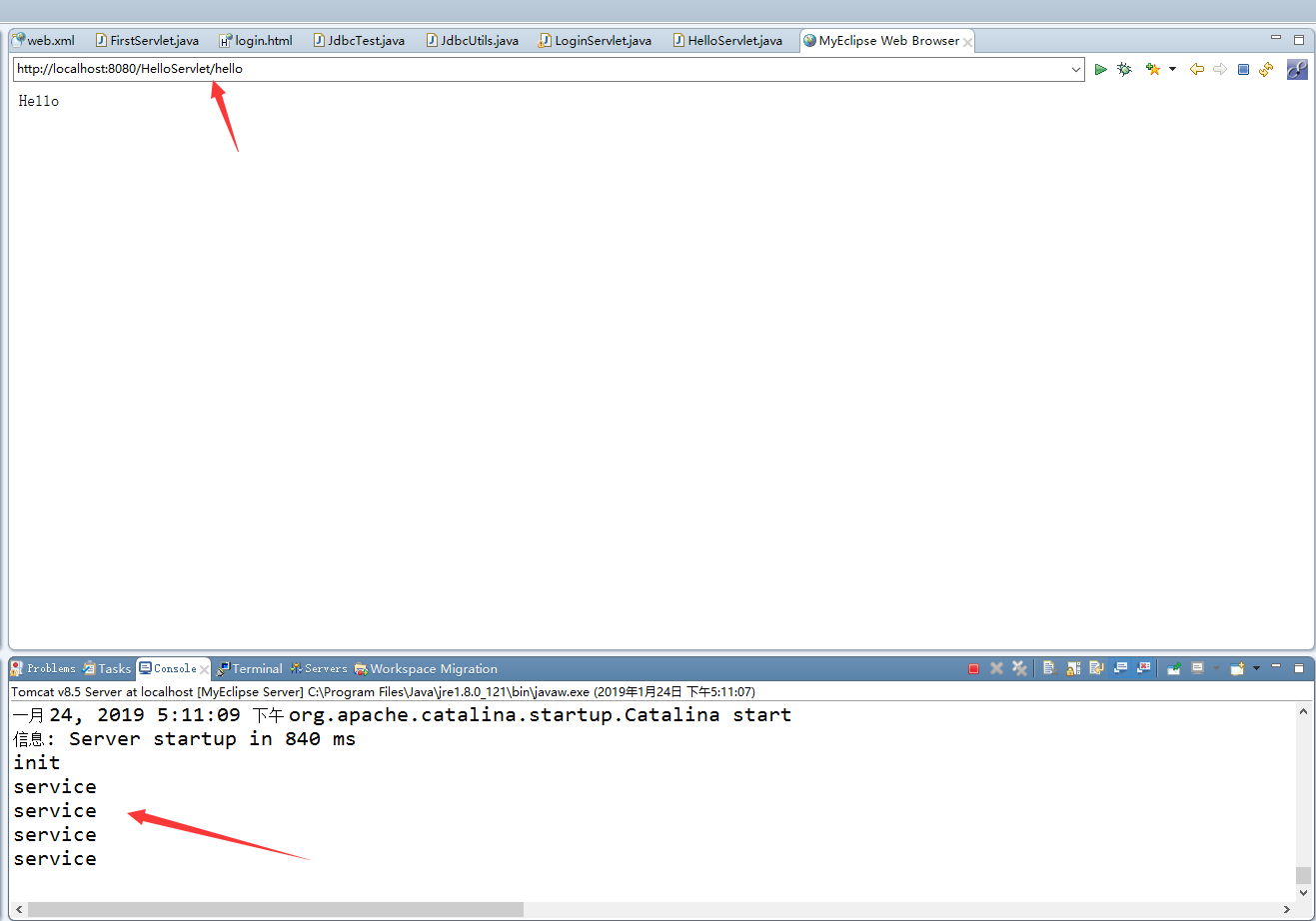 Servlet+JDBC+MySQL+HTML 验证用户登录小案例_在servlet中读取用户输入的用户名和密码,并使用jdbc连接到数据库进行验证-CSDN博客
