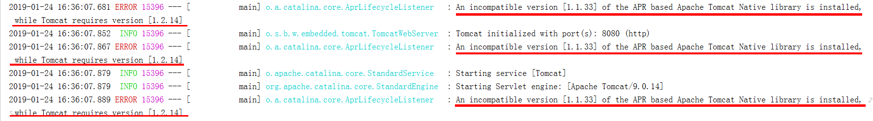 SpringBoot内置tomcat的APR版本过低解决思路_安装了基于apr的apache tomcat native库的旧版本[1.2.31],而tomcat-CSDN博客