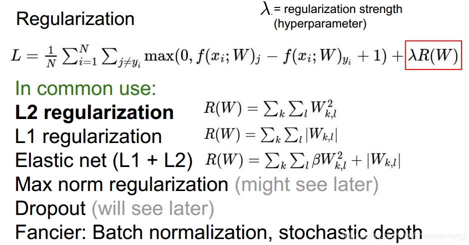 Cnn笔记(cs231n)——损失函数与优化(loss Functions And Optimization)优化函数和损失函数 Csdn博客