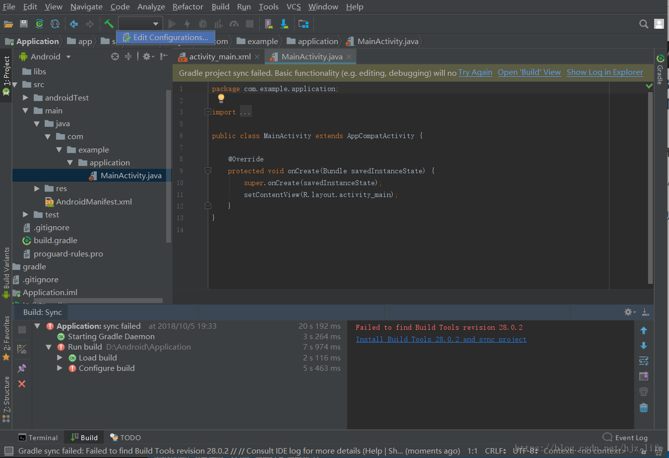 Failed to find Build Tools revision问题分析 - 程序员大本营