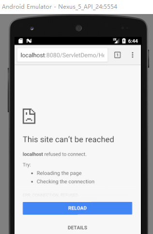 Android入门——Android Studio中安卓模拟器访问搭建的web服务器_Coding_Beginner的博客-CSDN博客