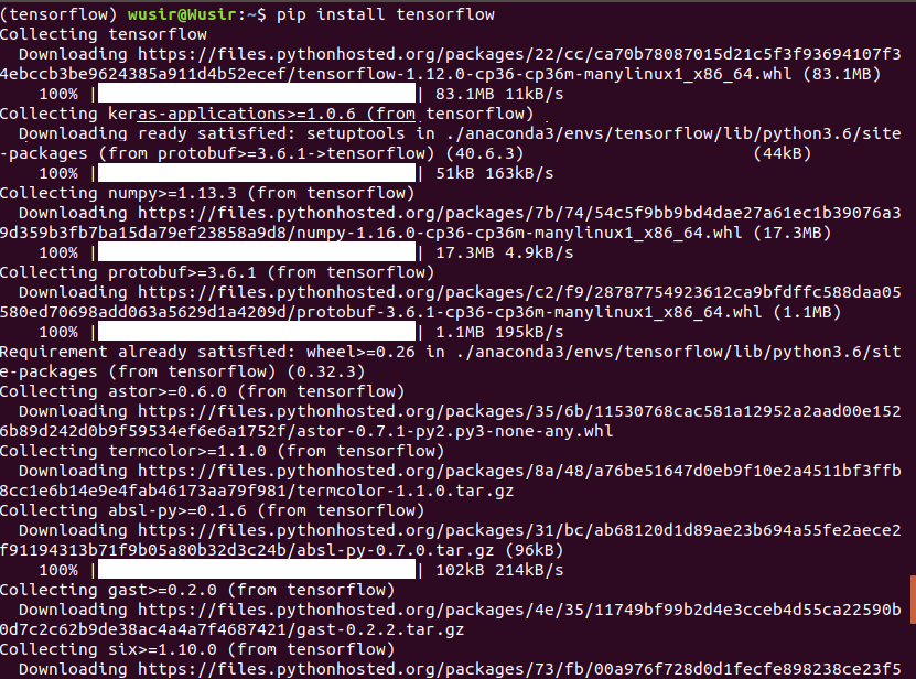 Ubuntu18.04安装Ananconda与TensorFlow（一）_ananconda ubuntu配置-CSDN博客