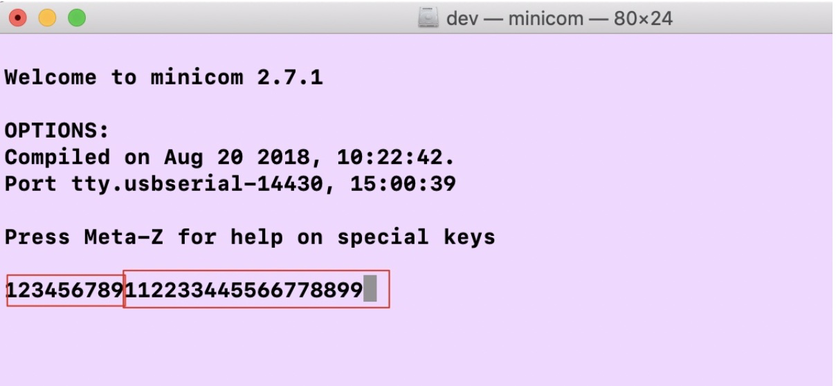 mac下安装、配置和使用minicom收发数据_minicom打开回显-CSDN博客