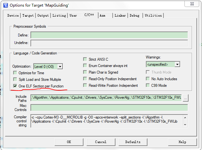 keil05 软件功能设置_keil中debug information有什么用-CSDN博客