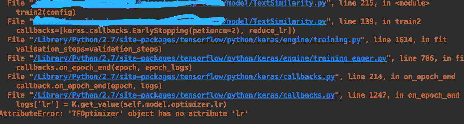 tensorflow 常见问题_tfoptimizer' object has no attribute 'learning_rat_leo_fengj的博客-CSDN博客
