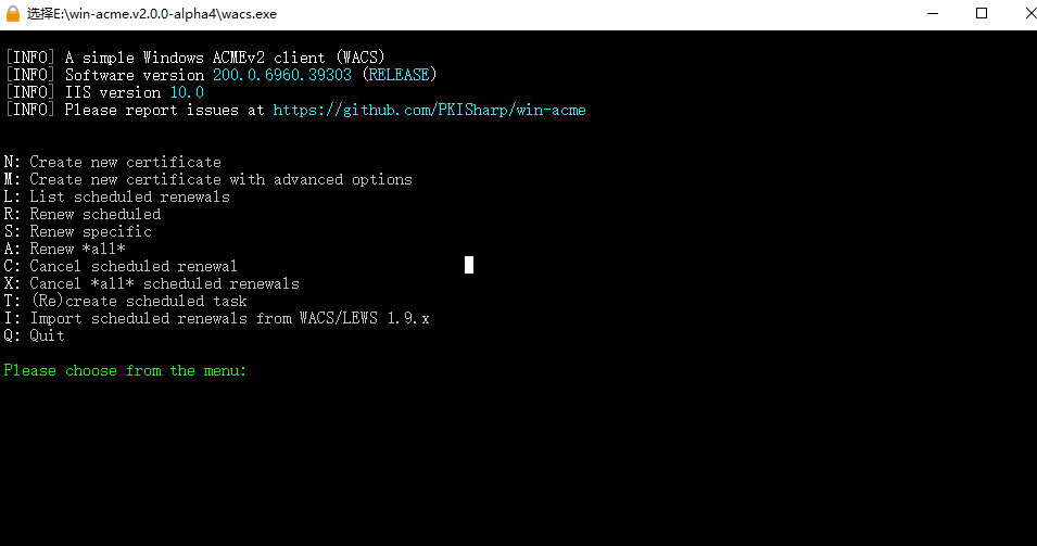 Windows下IIS安装SSL证书并自动续期_iis证明书怎么延期-CSDN博客