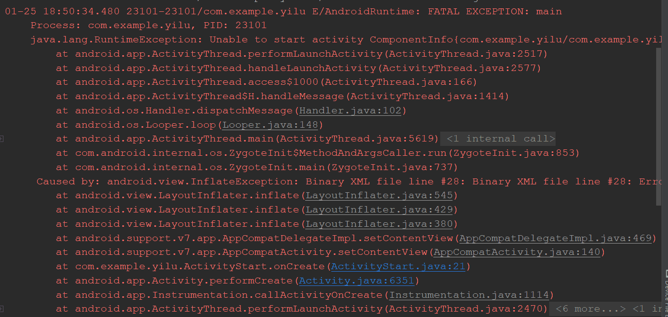【原创】Android-找不到 drawable 文件夹下下的 xml 文件_xml notfoundexception: drawable-CSDN博客
