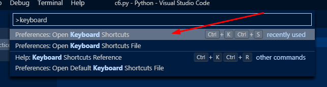 Vscode在终端和编辑器之间切换的快捷键vscode 编辑框和终端切换按钮 Csdn博客 6604