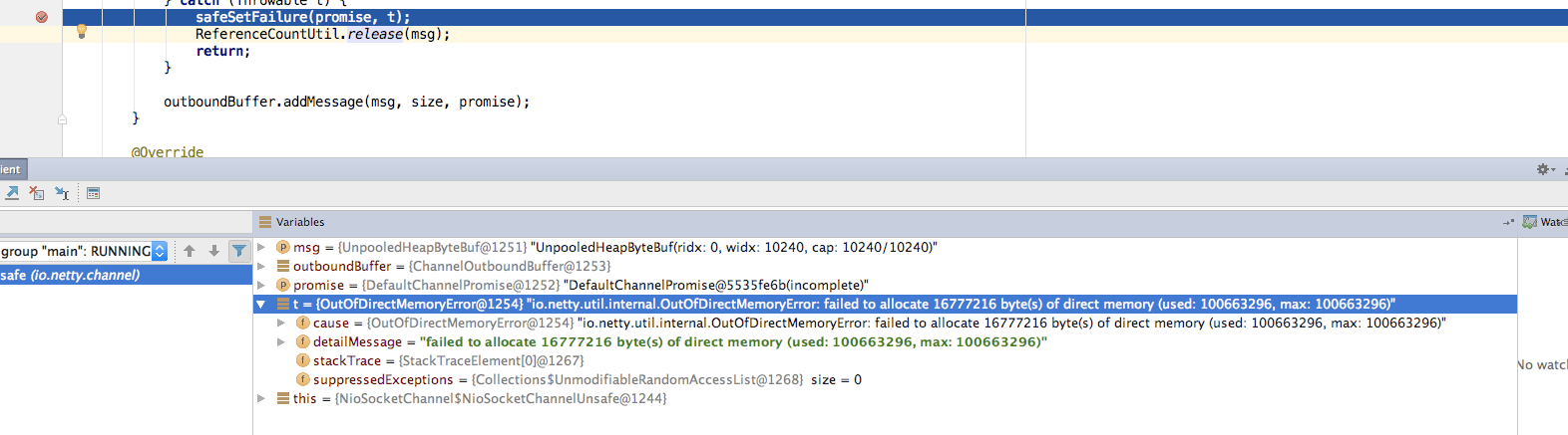 Netty使用案例 -发送队列积压导致内存泄漏（二）_netty请求字节会积压-CSDN博客