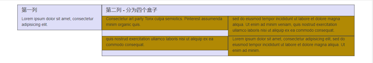 Bootstrap——网格系统实例_bootstrap row使用例子-CSDN博客