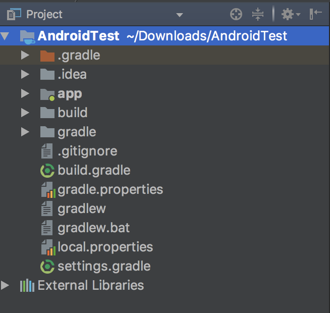 Estructura de directorios del proyecto Android Studio - programador clic