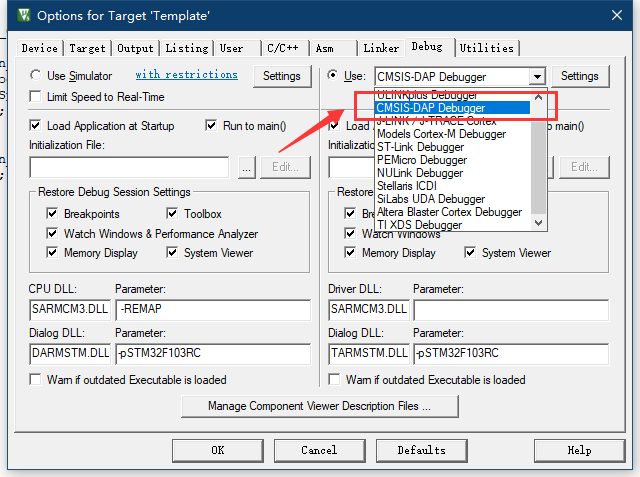 使用e-link32下载器烧录stm32程序-CSDN博客