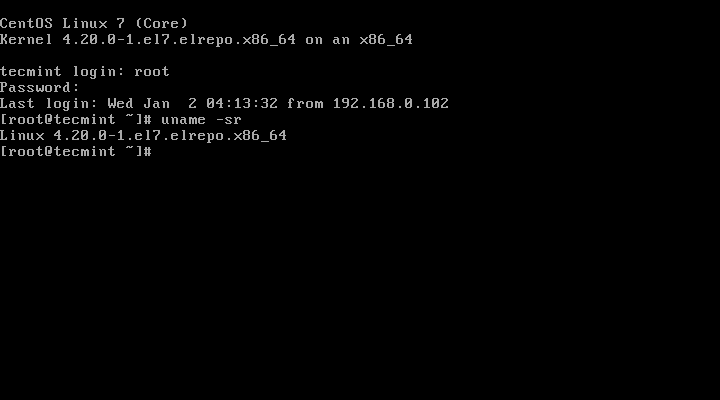 如何在CentOS 7中安装或升级到内核4.20_centos7中升级linux4.20内核-CSDN博客